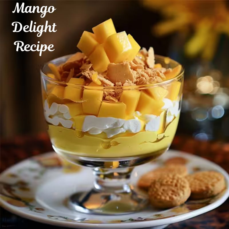 Mango Delight Recipe | Easy, Creamy Mango Dessert