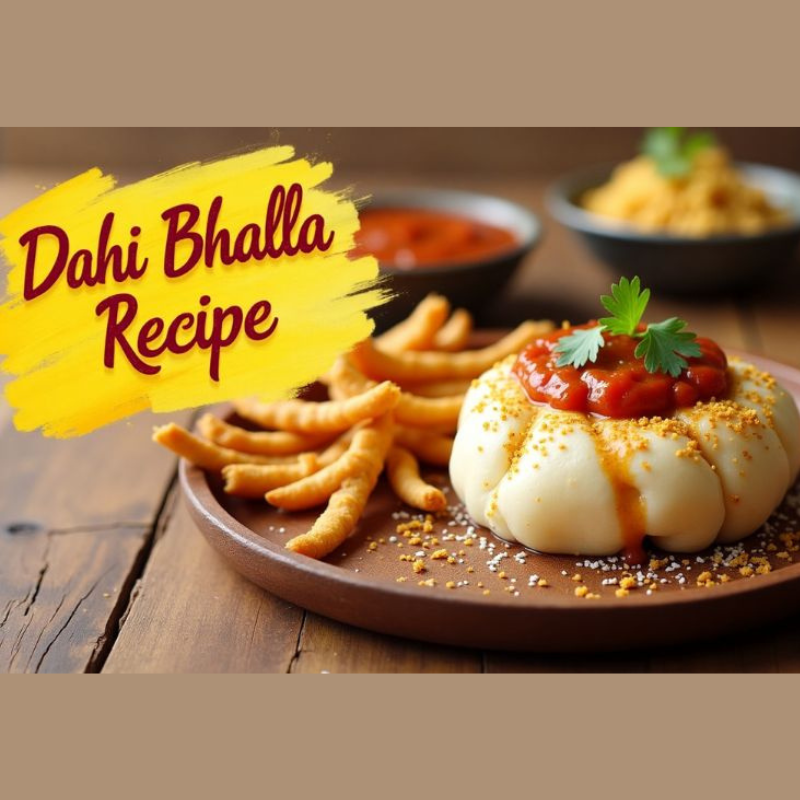Dahi Bhalla Recipe – Soft, Spongy & Flavorful Guide